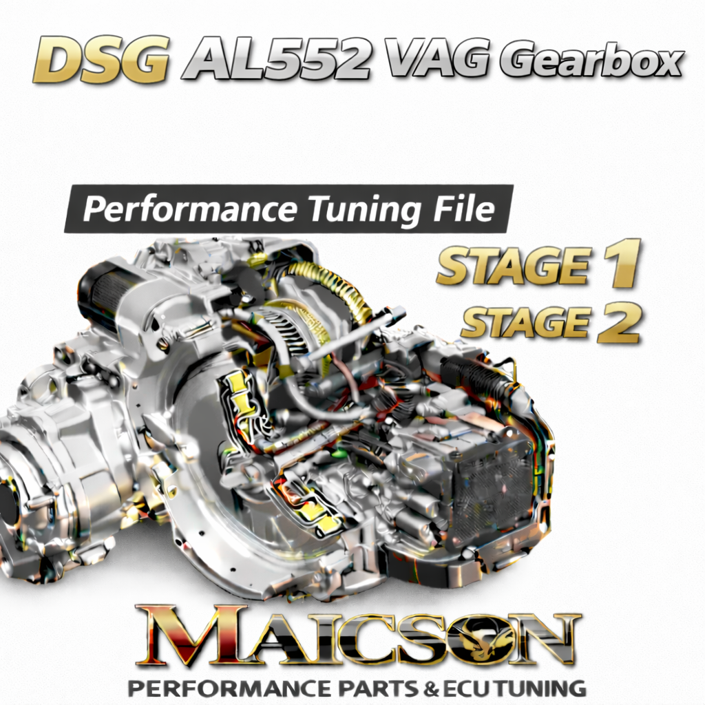 DSG AL552 VAG Gearbox Performance Tuning File stage 1 – Maicson Ecu ...