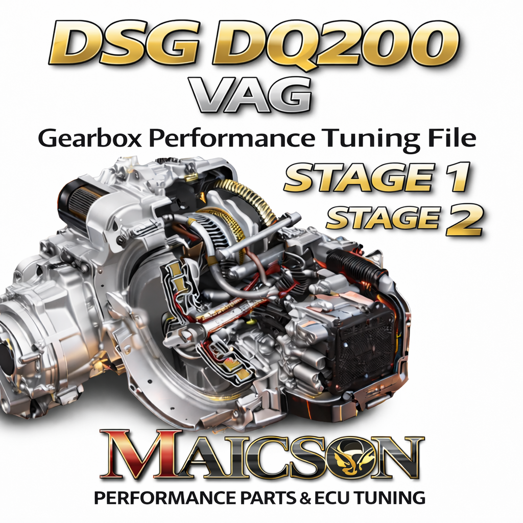 DSG DQ200 VAG Gearbox Performance Tuning File Stage 1 – Maicson Ecu ...